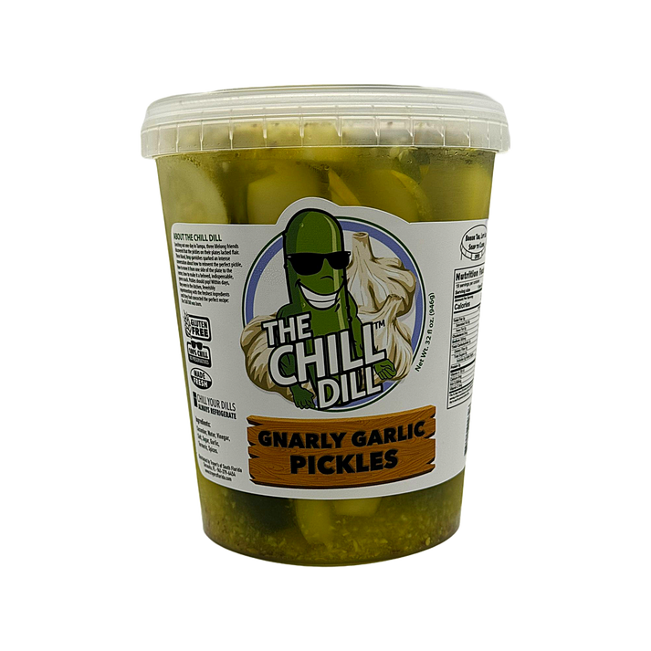 The Chill Dill - Garlic Pickles 32oz – Pepe Saya USA
