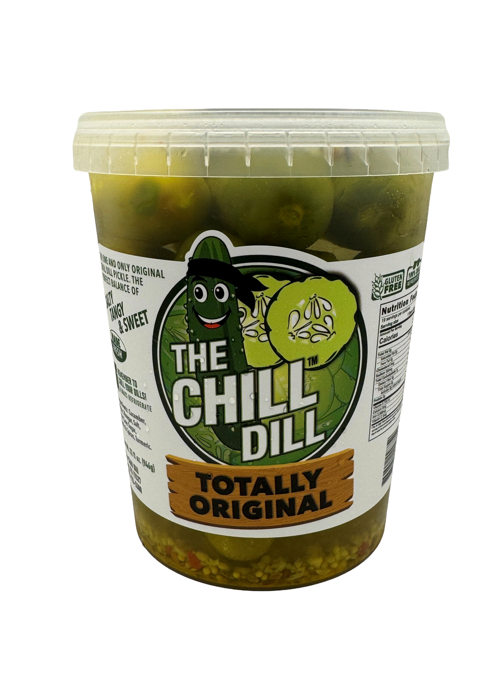 The Chill Dill - Original Pickles 32oz – Pepe Saya USA